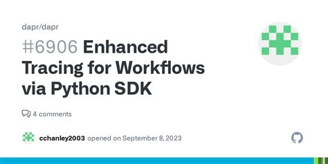 Enhanced Tracing For Workflows Via Python SDK Issue 6906 Dapr Dapr