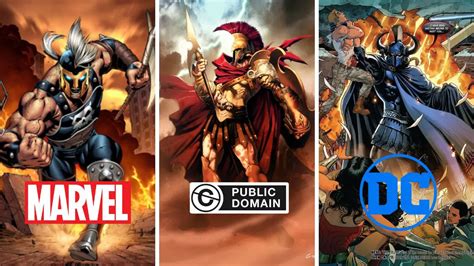 10 Public Domain Characters Present In Both Marvel And Dc Comics