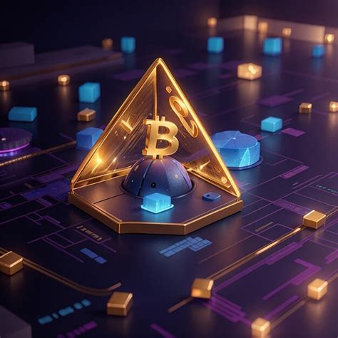 Premium Ai Image 3d Etherium Nft Cryptocurrency Graphic Chart