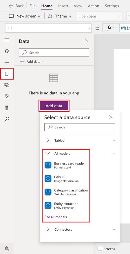 power apps에서 ai builder 모델 사용 ai builder microsoft learn