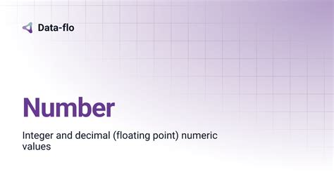 Number Data Flo