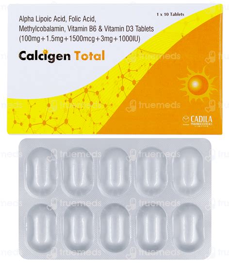 Calcigen Total Order Calcigen Total Tablet Online At Truemeds
