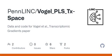 Vogel Pls Tx Space Nb01 Datapreprocess Ipynb At Main · Pennlinc Vogel Pls Tx Space · Github