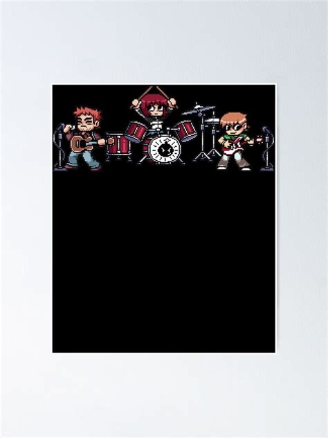 We Are Sex Bob Omb Poster For Sale By Stefenerjian Redbubble