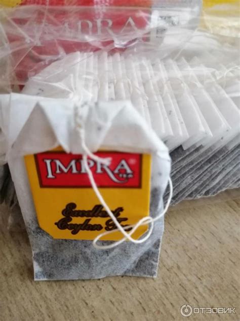 Отзыв о Чай черный байховый Импра в пакетиках Можно иногда и купить