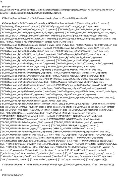 connecting data to power bi data management kobotoolbox community forum