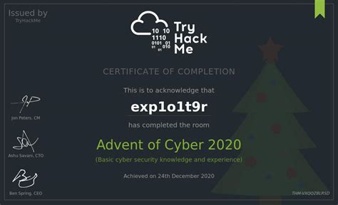 adventofcyber tryhackme tryhackme cybersecurity security ctf tryhackme adventofcyber