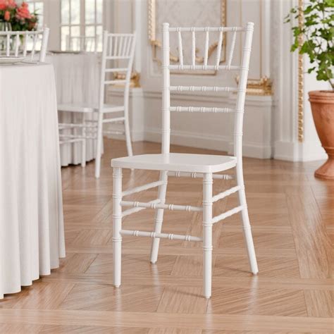 White Chiavari Chairs Webstaurantstore