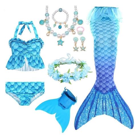 Shop New Look One Stop Trend Shop Blue Princess Mermaid Dress For