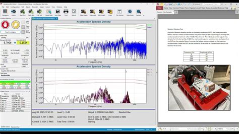 Random Vibration Test Setup From Specification Vibration Research