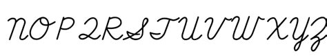 ABCD Cursive Regular Font Script Classic What Font Is