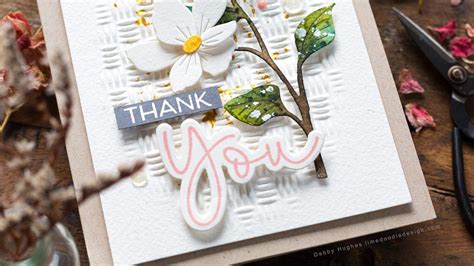 Subtle Tone On Tone Effects With An Embossing Diffuser Blog Party