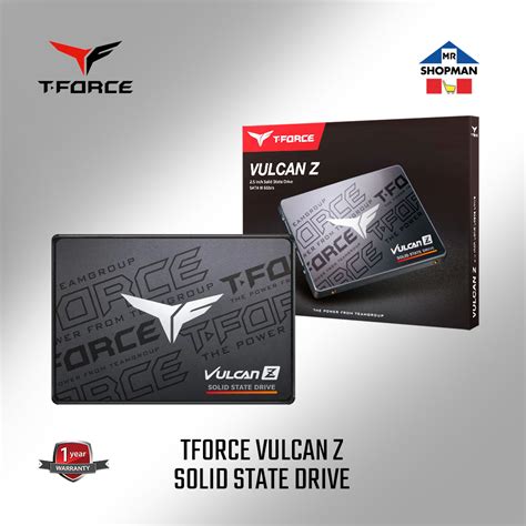 Teamgroup Tforce Vulcan Z Sata Solid State Drive 256gb 512gb 1tb Ssd Sata Storage Shopee