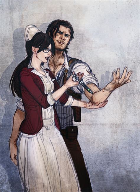 Sebastian Castellanos And Tatiana Gutierrez The Evil Within Drawn By Deltastic Danbooru