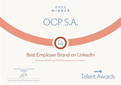 Ocp Group On Linkedin We Are Thrilled To Announce That Ocp Sa Won The
