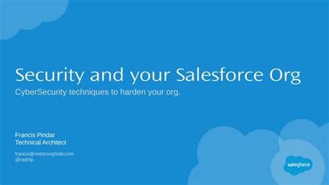 Salesforce Security Best Practices For Every Admin Ppt