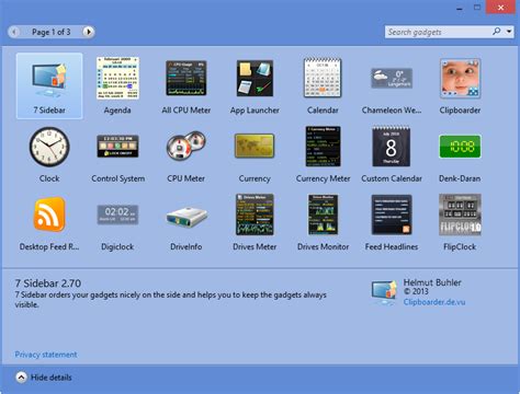Install Any Windows Desktop Gadget In Windows 8 X With 8GadgetPack TechRepublic