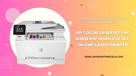 Hp Color Laserjet Pro M283fdw Wireless All In One Laser Printer My Store