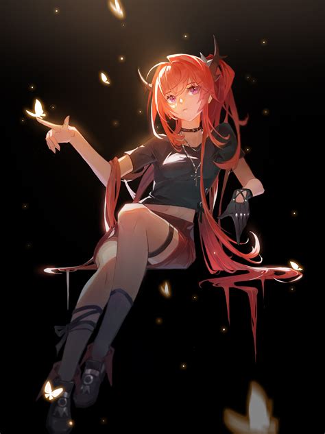 Surtr And Surtr Arknights Drawn By Shiyu Yhan Danbooru