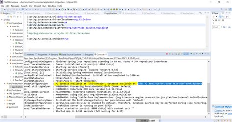 Spring Boot Database Not Found And IFEXISTS True So We Cant Auto