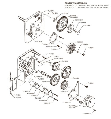 Fleck 1500 And 2500 Valve Parts