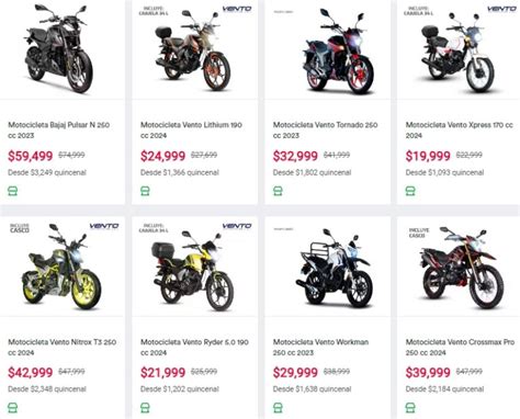 Motos Coppel ¿qué Marcas Vende Guía De Modelos Y Precios De Cero A 100