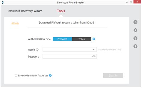 Downloading FileVault Recovery Token