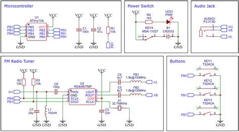 Schematic ATTINY13A EasyEDA Open Source Hardware Lab 57 OFF