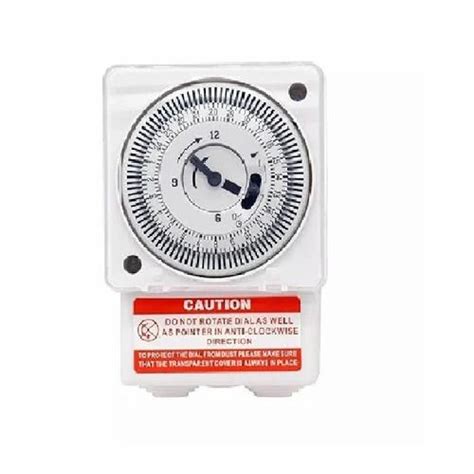 Real Instruments Fm 1 Qt Quartz Analog Manual Time Switch J648b Ac 240v Programmable At Rs 999