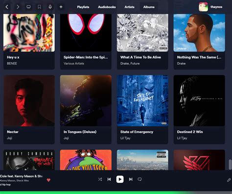 Last Few Albums Cut Off Issue 113 Comfy Themes Spicetify GitHub