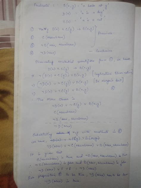 solved formalize the following argument by using the given