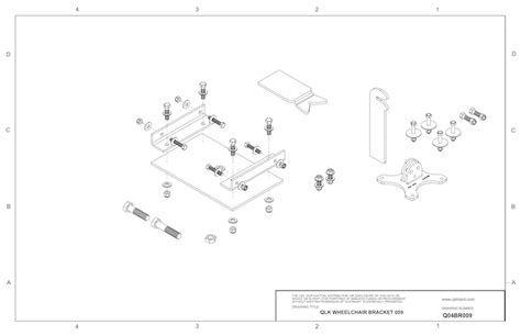 Q04br009 Invacare Storm 2g Gearless Motor Qlk Bracket