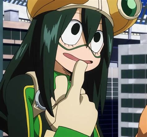 Tsuyu Asui Icon In Tsuyu Asui My Hero Academia Tsuyu Pixel Art Characters