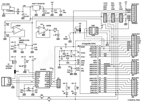 Arduino Uno Rev3r3 описание платы драйвера Micropi