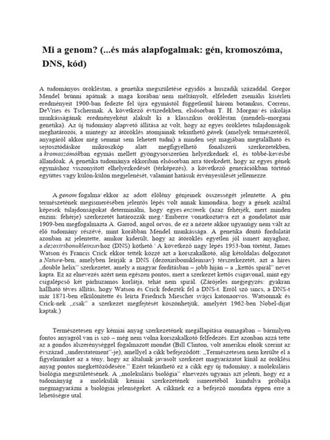 Genom Pdf
