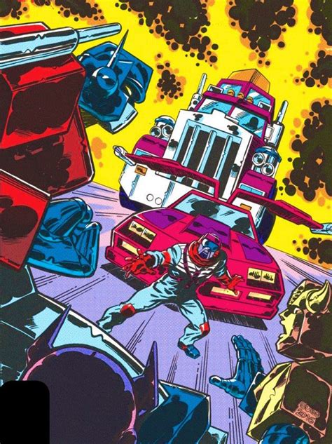 Guido Guidi Art Of Matt Trakker And The Autobots From Idw Publishings Tales Of The Hasbroverse