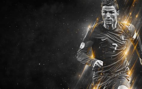 Cristiano Ronaldo Black Wallpapers Wallpaper Cave