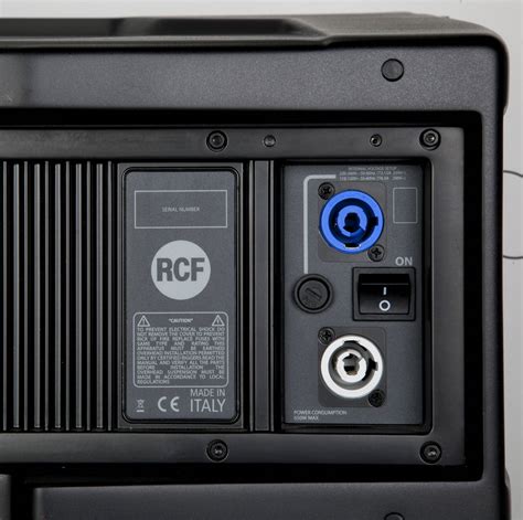 rcf hdl10 a 1400w active line array module 2 8 woofers 2 driver