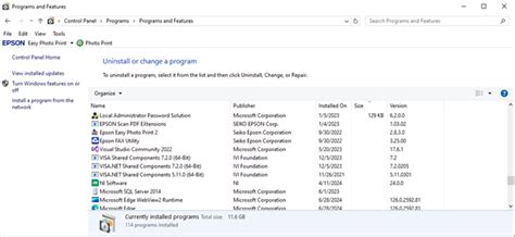 Ni Software Not Appearing In Uninstall A Program Ni