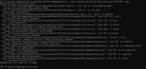 实例的模型下载失败 · Issue 3191 · Open Mmlabmmsegmentation · Github