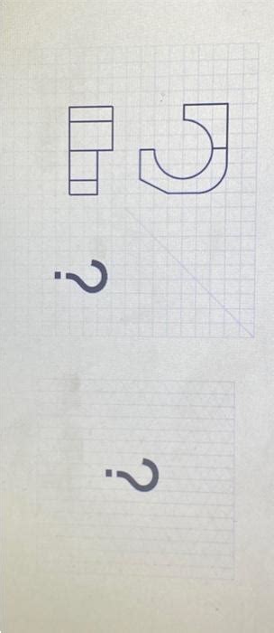 Solved There Is Front And Top View Orthograpic Projection Of