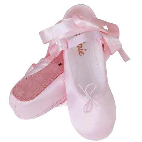 Pink Satin Ballet Dance Shoes Ikelpie