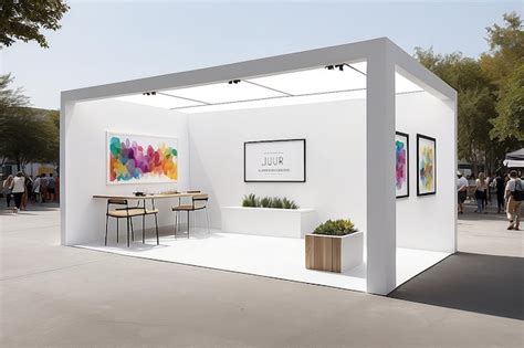 Premium Photo Outdoor Art Festival Personalize Displays With Clean