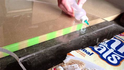 Joining Acrylic With Solvent Youtube