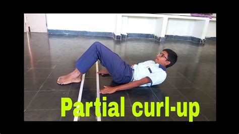 Partial Curl Up Abdominal Strength Youtube