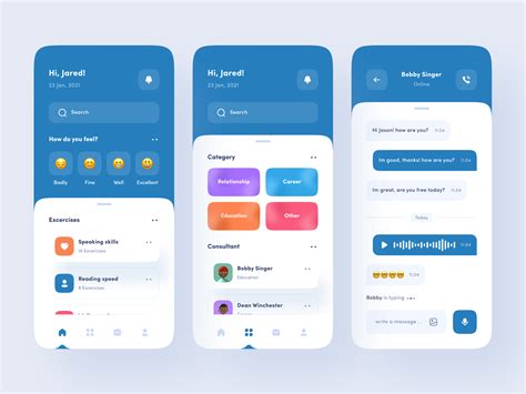 Flutter App A Mental Health App Ui Using Flutter