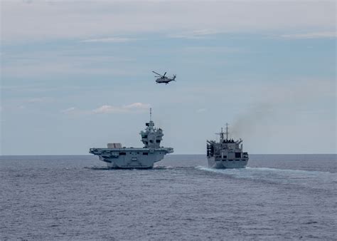 Britains Largest Warship Hms Prince Of Wales Makes Virginia