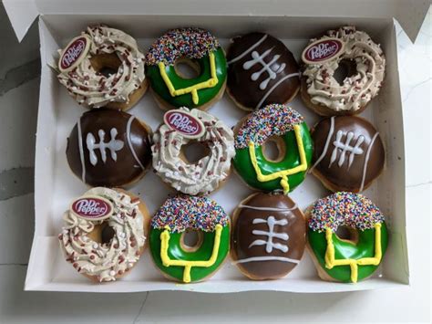 Review Krispy Kreme Dr Pepper Kickoff Donut