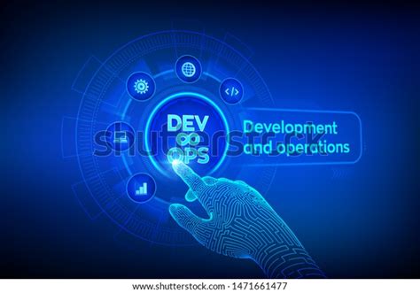 Devops Agile Development Optimisation Concept On Stock Vector Royalty Free 1471661477