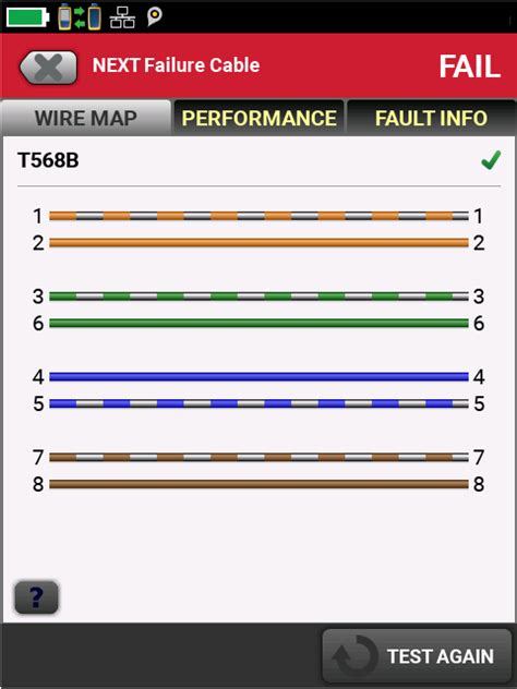 Case Study NEXT Fails On DSX CableAnalyzer Due To Cable Flukenetworks Com